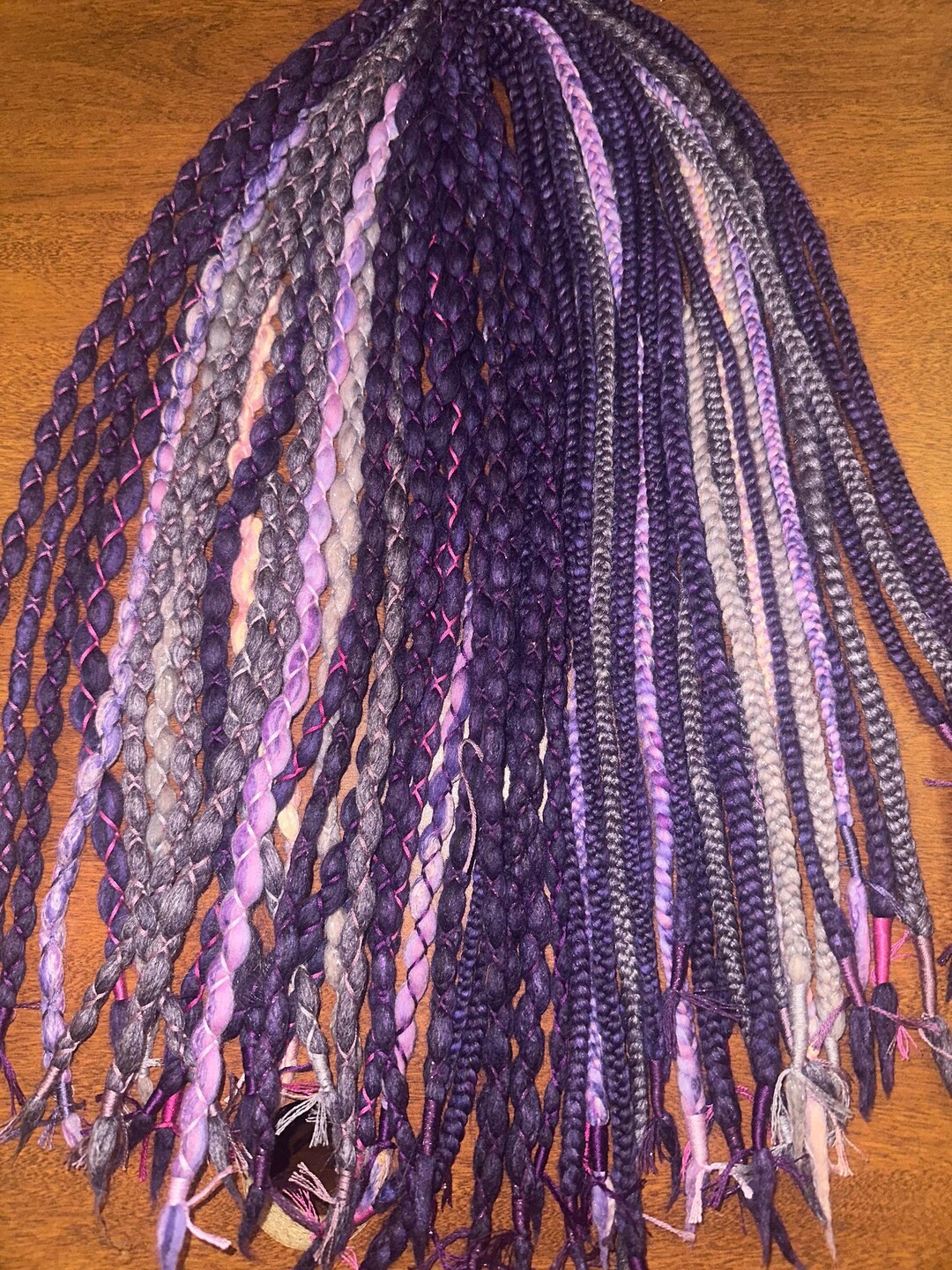 Impress Mix Wool Dreadlock Extensions, Braids, Locs - Etsy