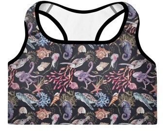 Ocean Sea Turtle Bra - Etsy