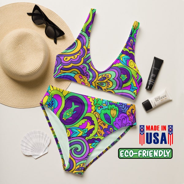 Hippie Swimsuit - Etsy