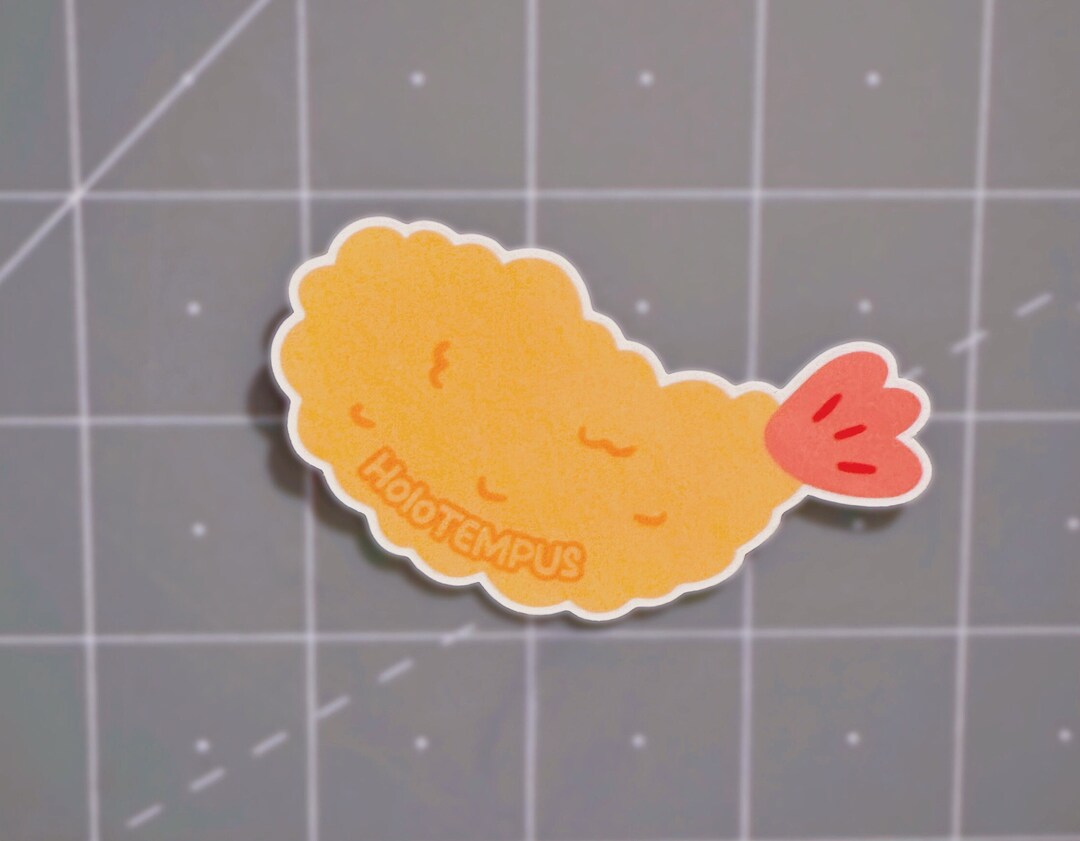 Holotempus Tempura Sticker Holostars - Etsy