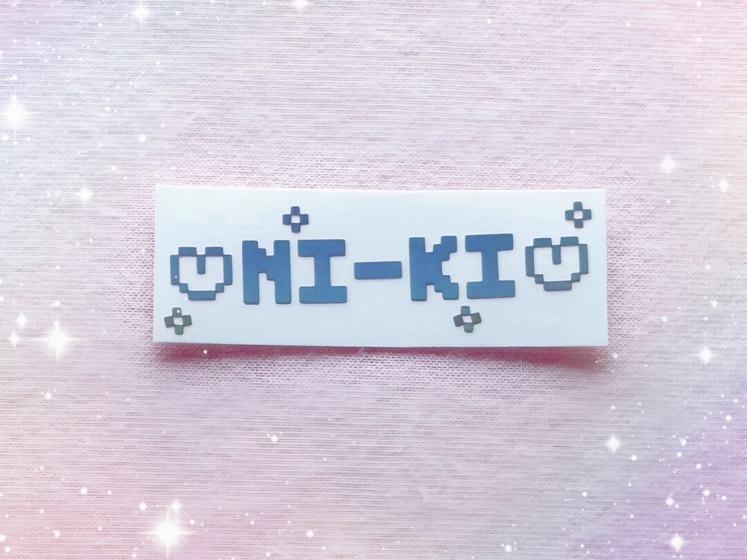 Enhypen Name Decal | Lightstick Decal | All Members Available - Etsy