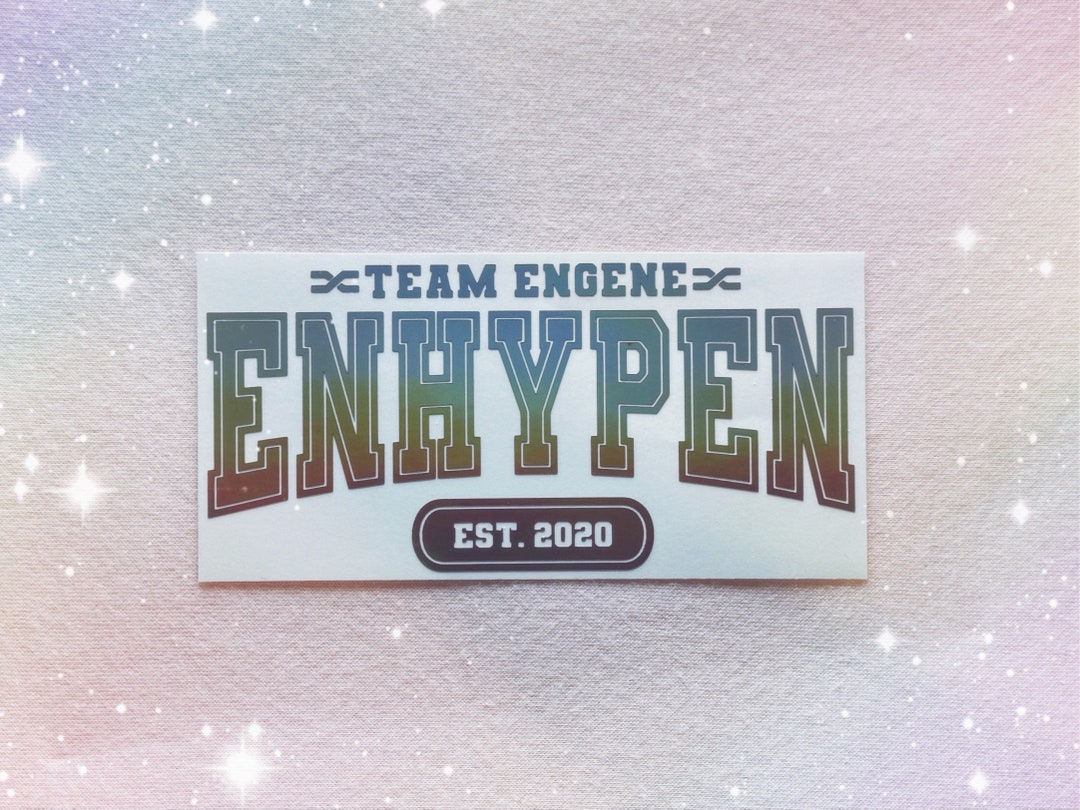Enhypen | Team Engene Decal - Etsy
