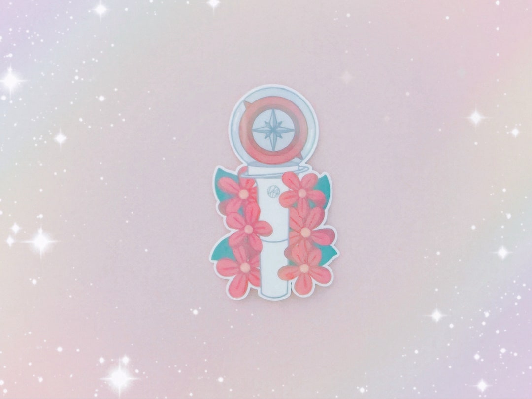 Stray Kids Flower Lightstick | Vinyl Sticker - Etsy