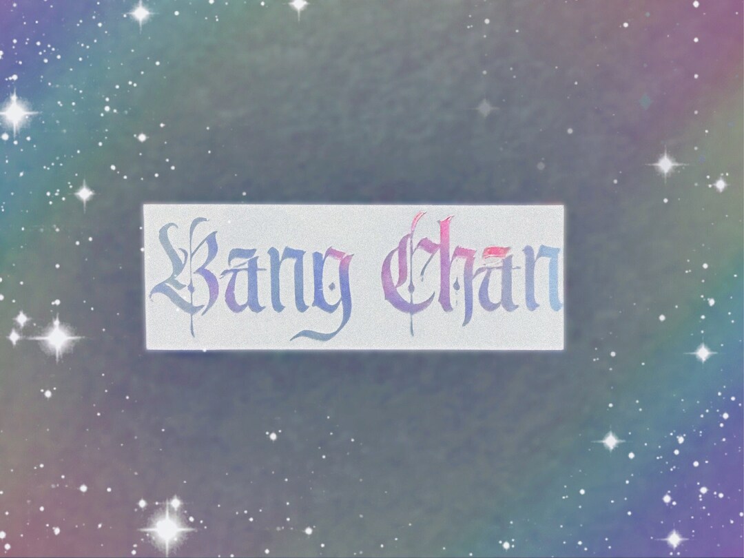 Stray Kids Name Decal Ver.1 | Lightstick Decal | All Members Available ...