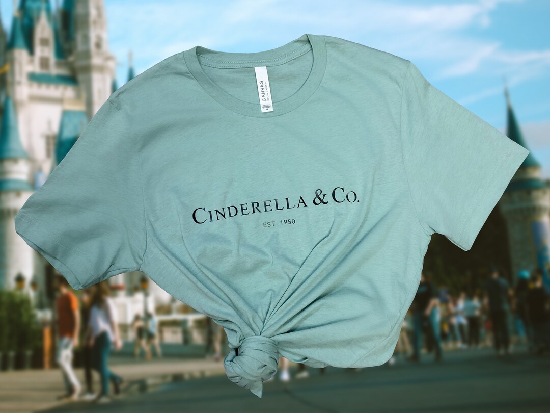 Cinderella & Co. - Unisex Full-length Disney Tee - New + Improved DTG ...