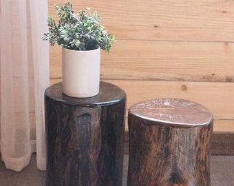 Lodgepole Plant Stand Stumps | Etsy