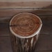 Cedar Stump Side/end Table - Etsy
