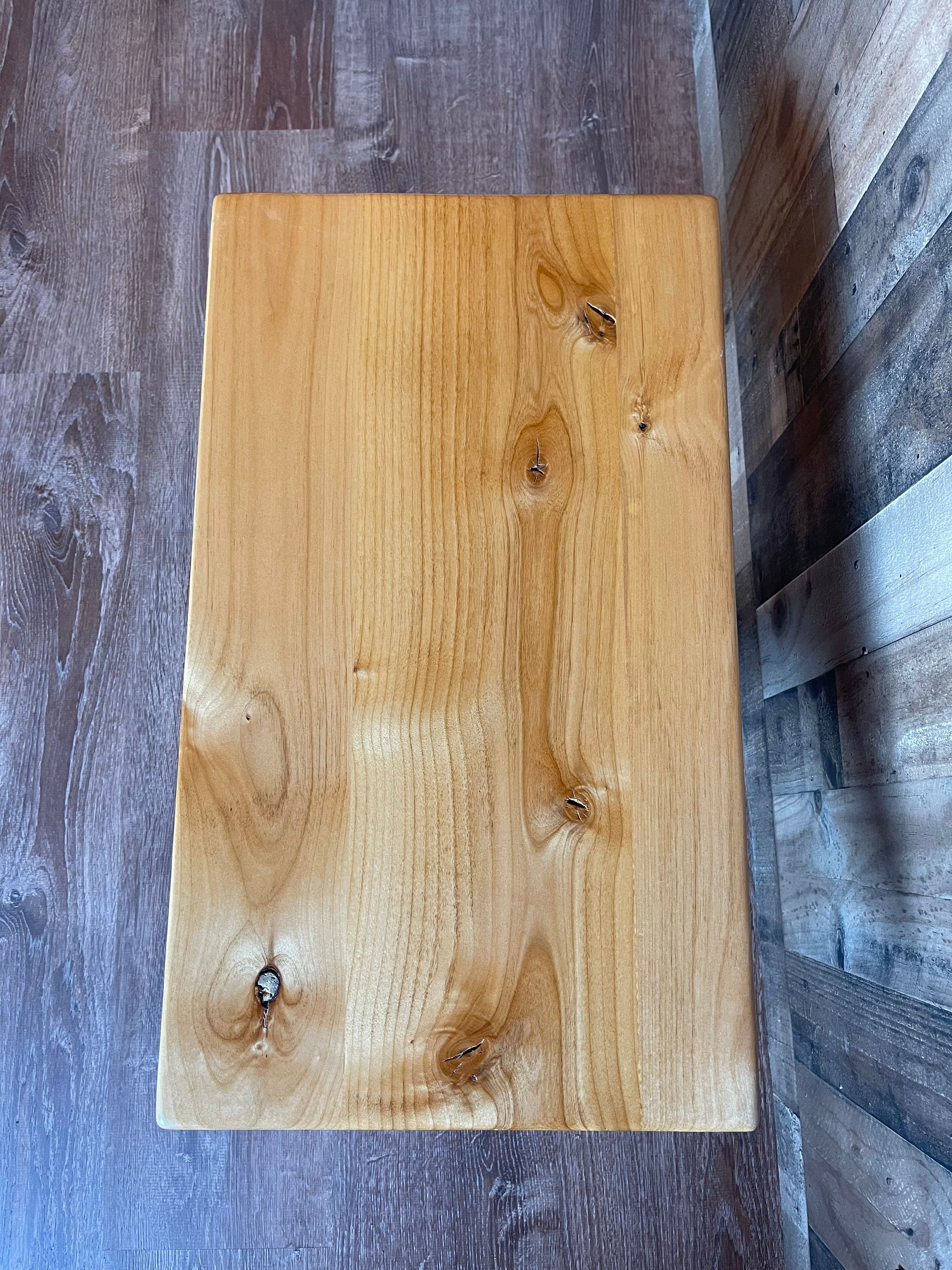 Knotty Alder Table Tops | 1" Thick | - Etsy