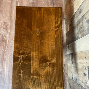 Knotty Alder Table Tops | 1" Thick | - Etsy