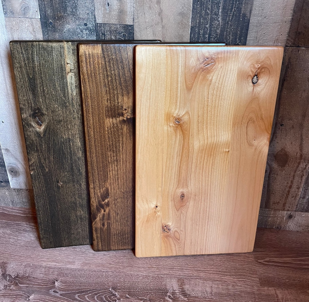 Knotty Alder Table Tops | 1" Thick | - Etsy