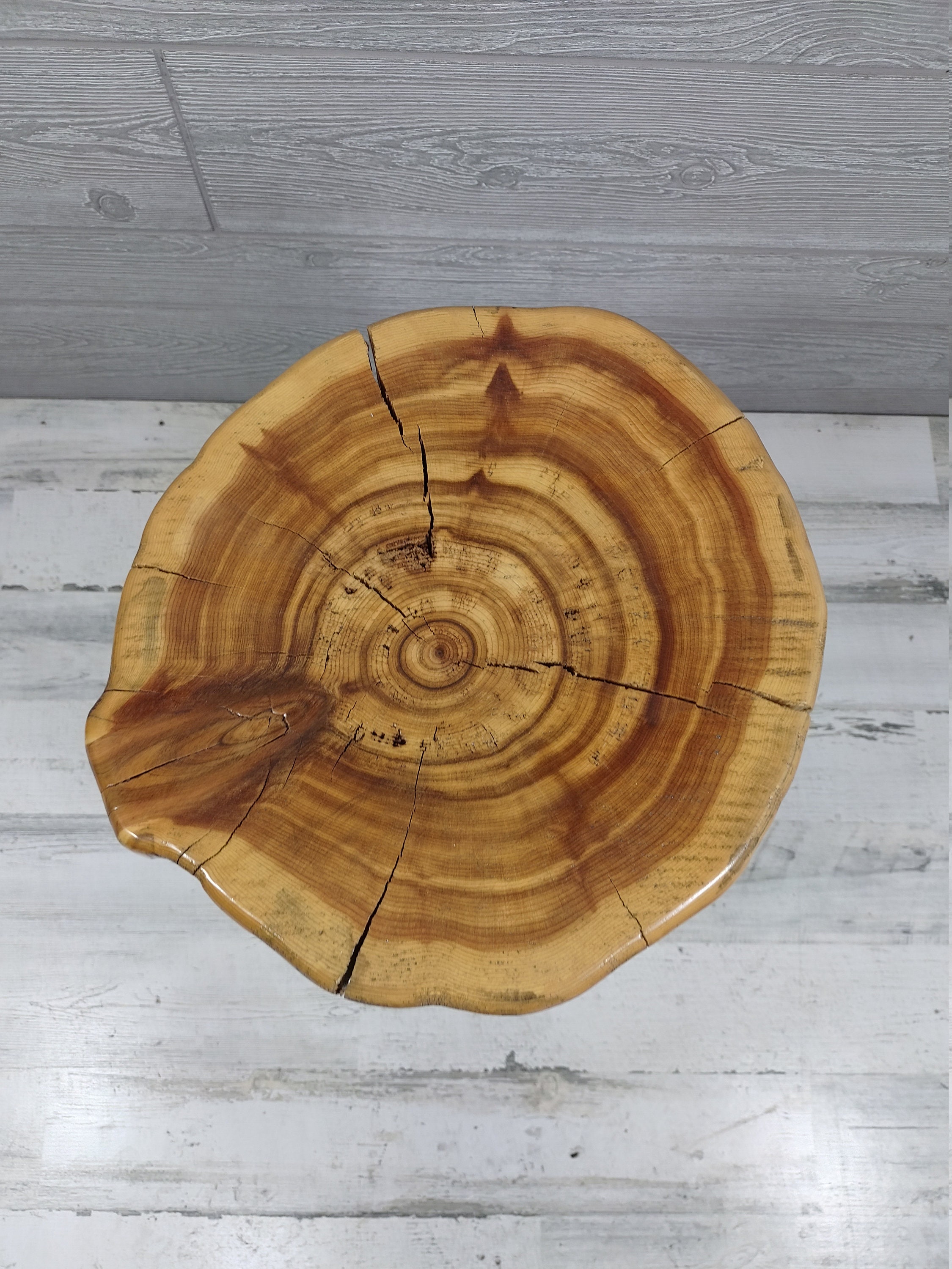 Cedar Stump Side/end Table | Etsy