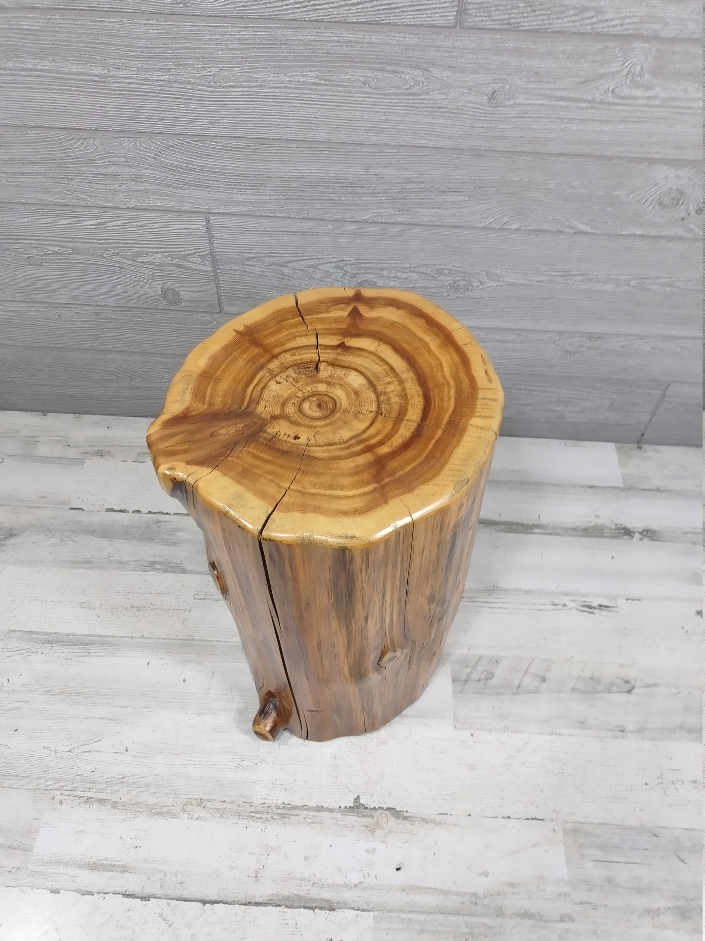 Cedar Stump Side/end Table | Etsy