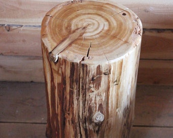 Stump Side Table - Etsy