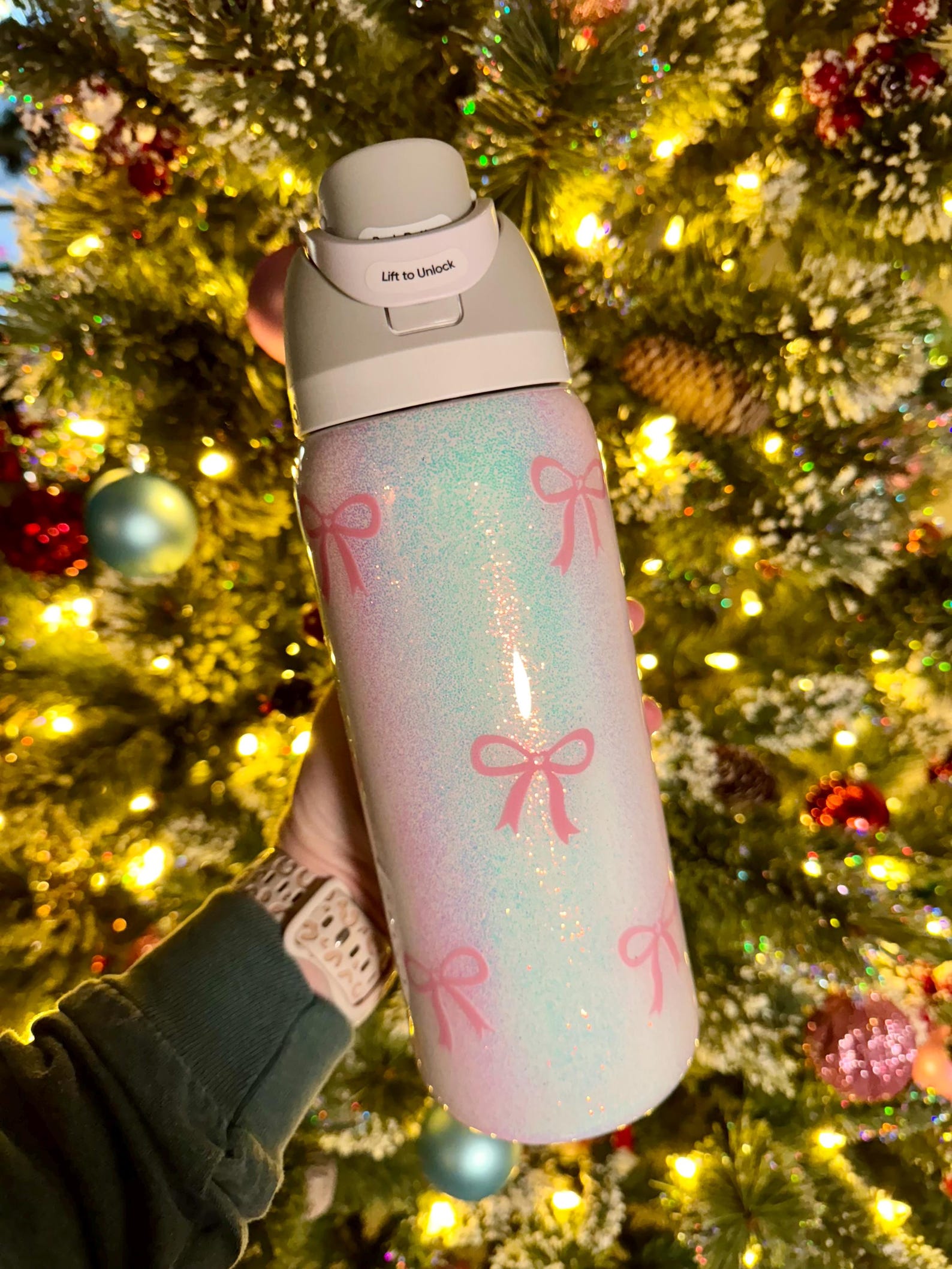 Custom Bow Owala 24, 32 or 40oz Freesip - Etsy