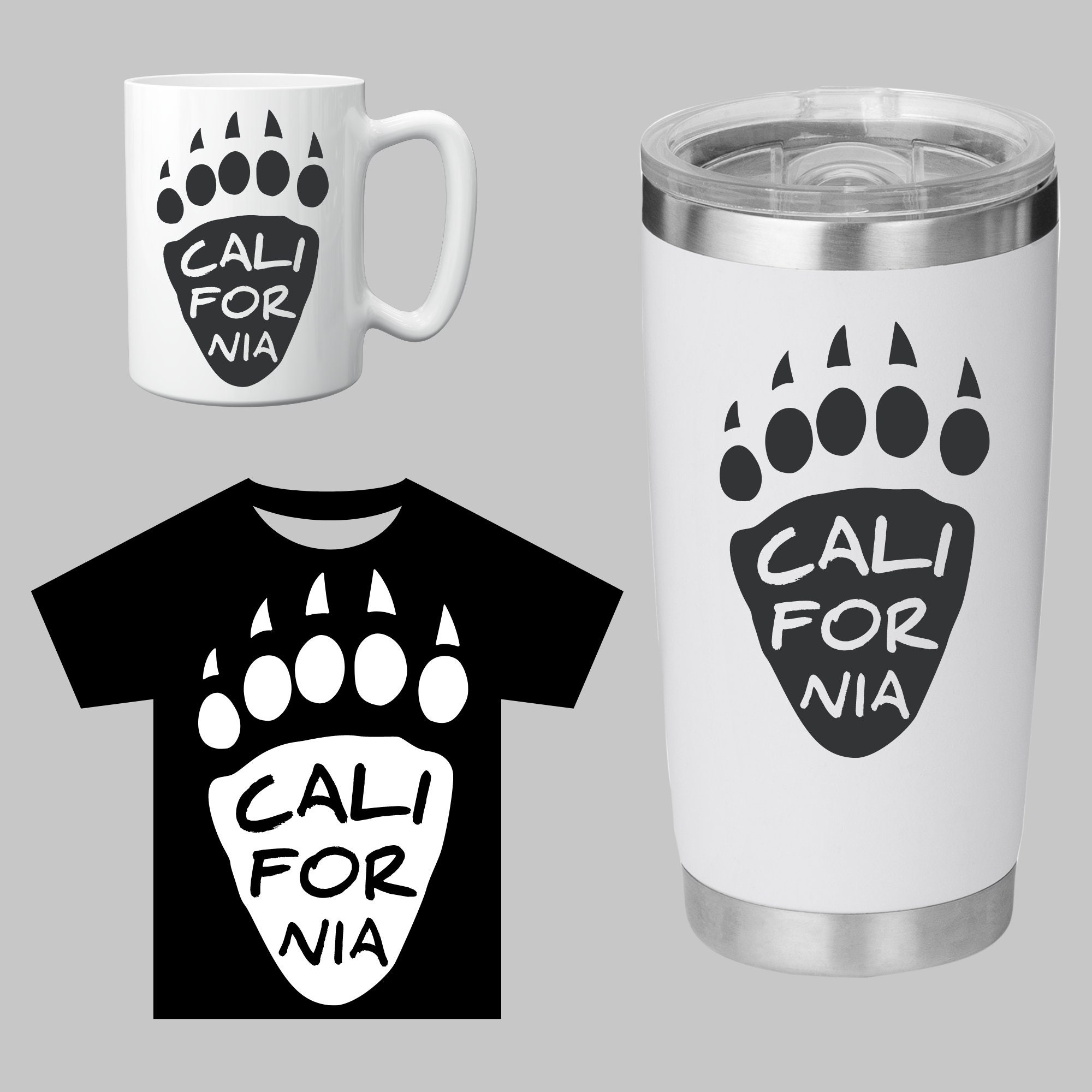 California Image Bundle SVG and PNG - Etsy