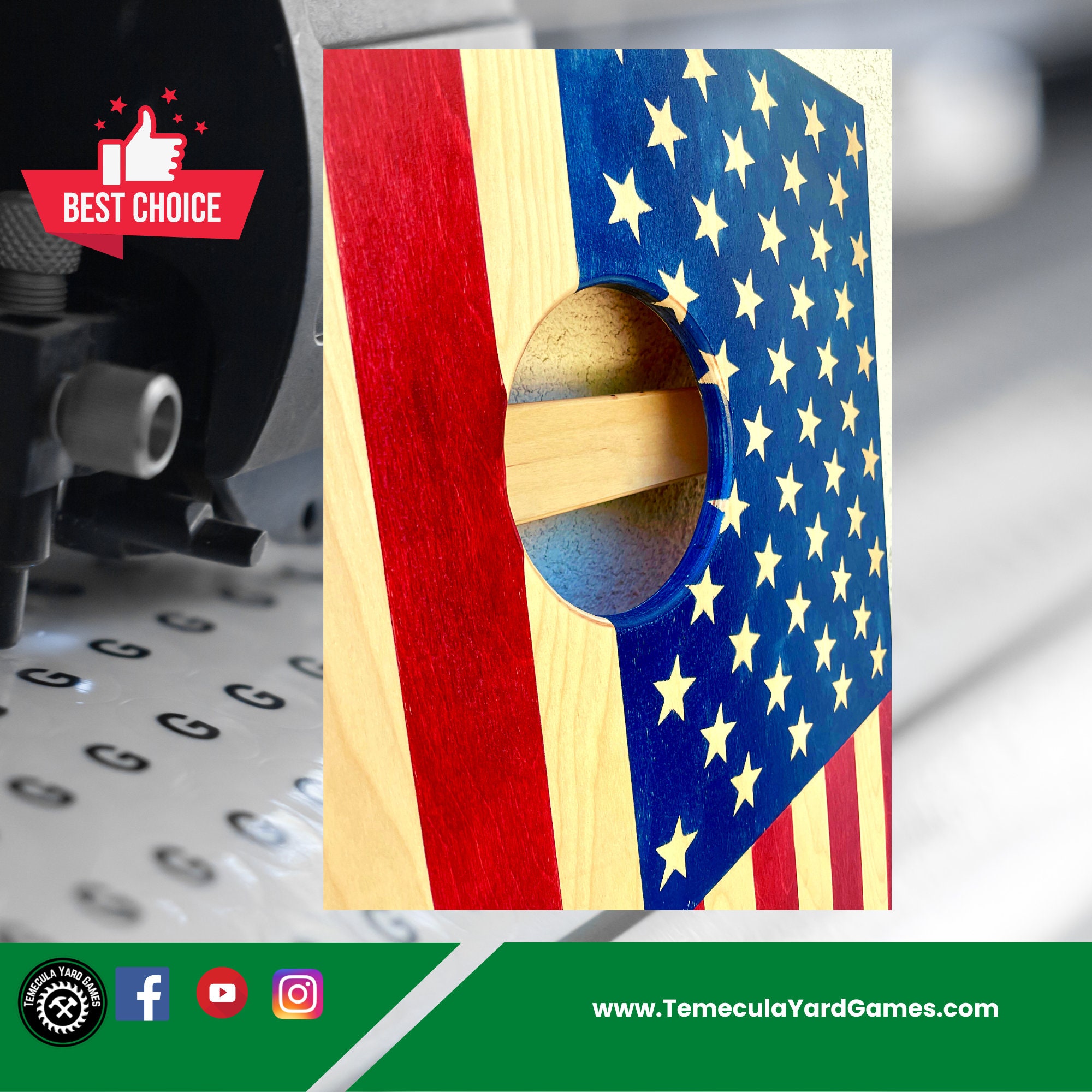 American Flag Union Vinyl Stencils Six Pack - Etsy