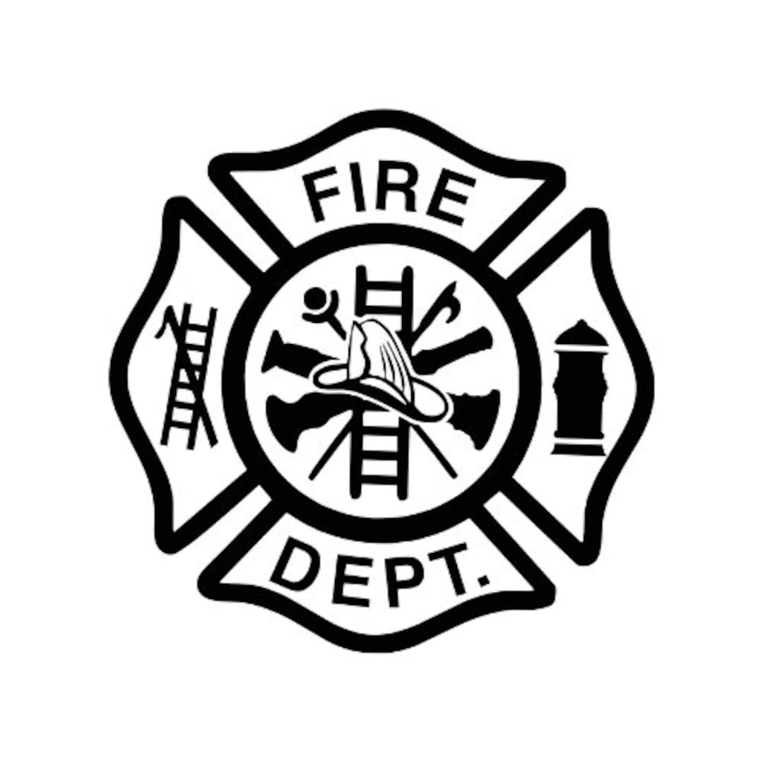 Firefighter Image - Digital Image Pack File for Clipart, Laser ...