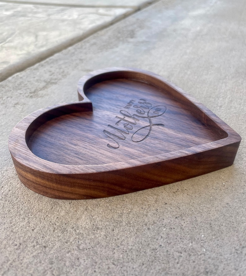 Heart Jewelry Tray CNC File - Carbide Create C2D and Vcarve CRV - Etsy