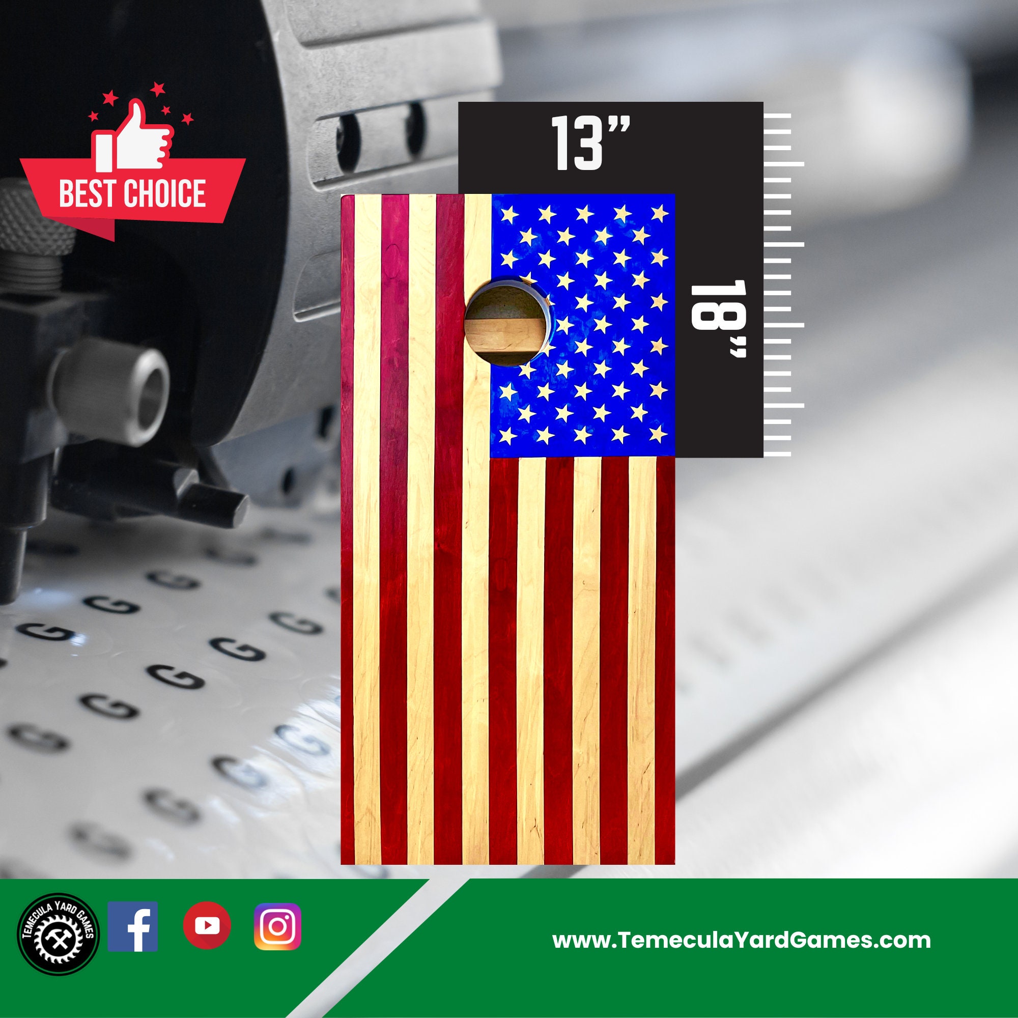 American Flag Union Vinyl Stencils Six Pack - Etsy