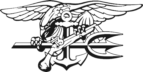 Navy Seals Trident Image Digital File Bundle for Clipart - Etsy