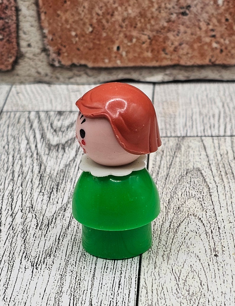 Vintage Fisher Price Little People Red Haired Girl With Freckles ...