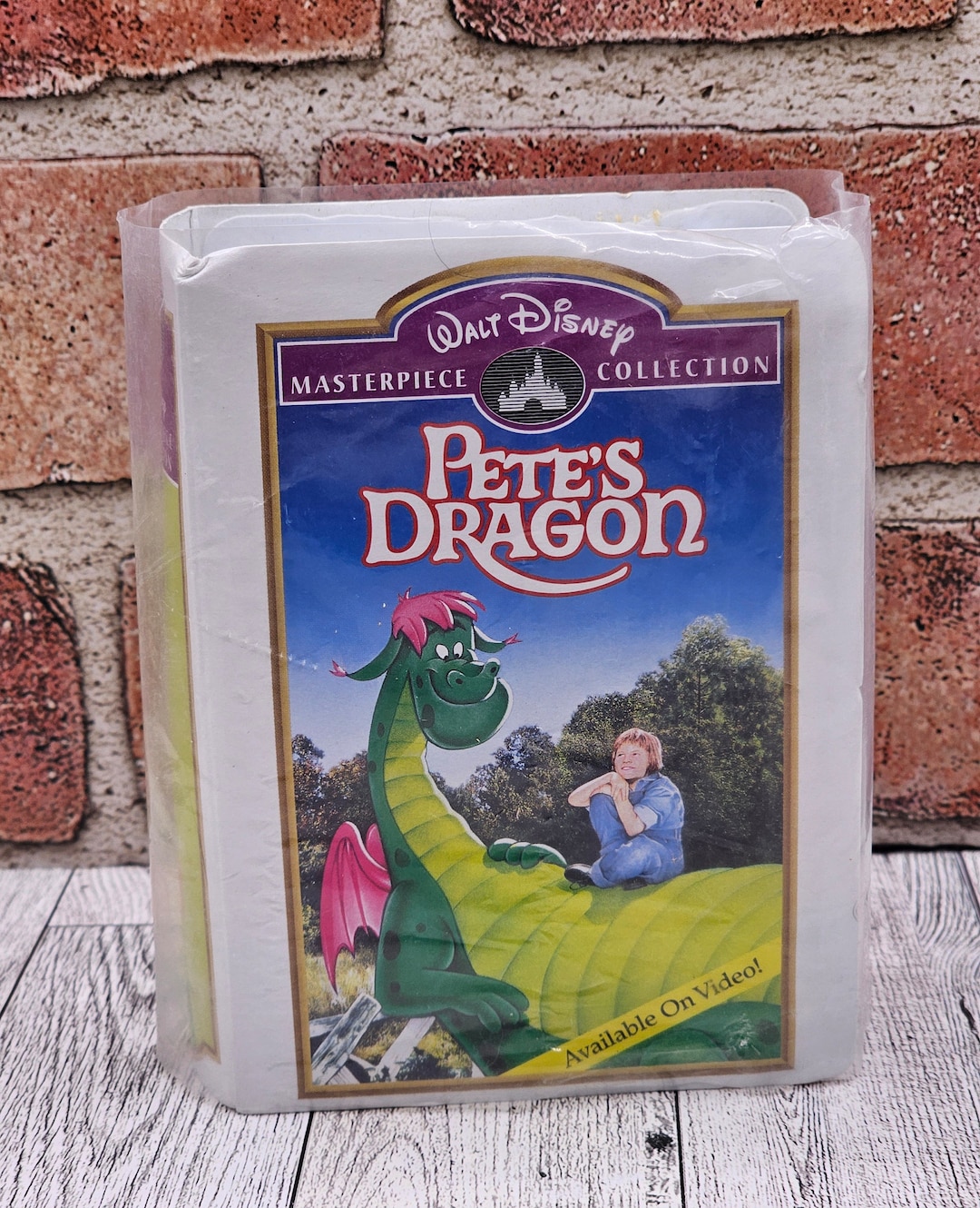 Pete's Dragon Toy in Disney VHS Movie Box Style Box 1996 Pete's Dragon ...