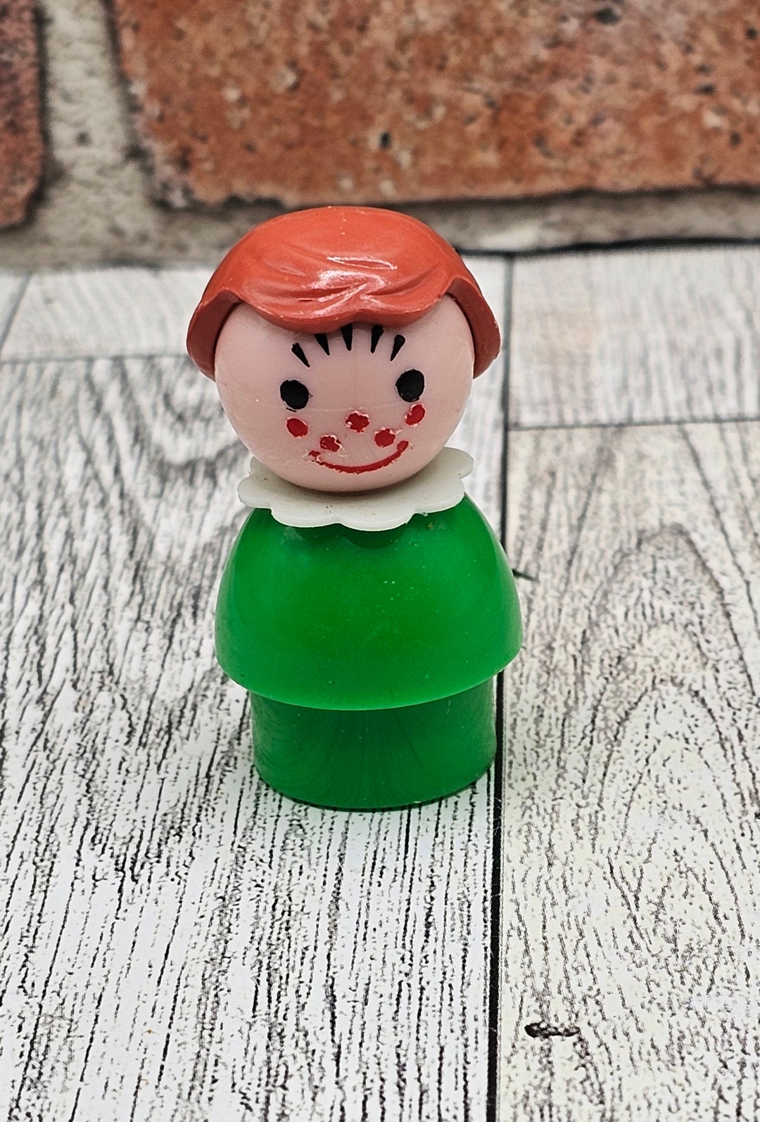 Vintage Fisher Price Little People Red Haired Girl With Freckles ...
