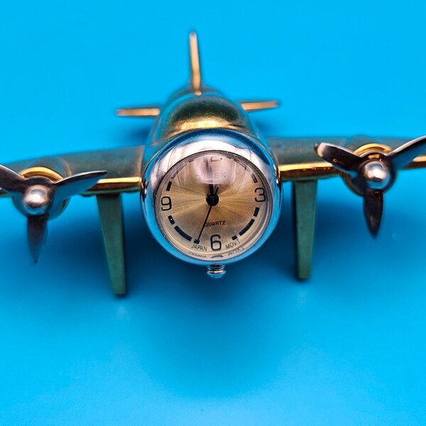 Airplane Clock - Etsy