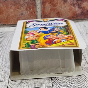 Snow White Toy in Disney VHS Movie Box Style Box 1995 Snow White is in ...