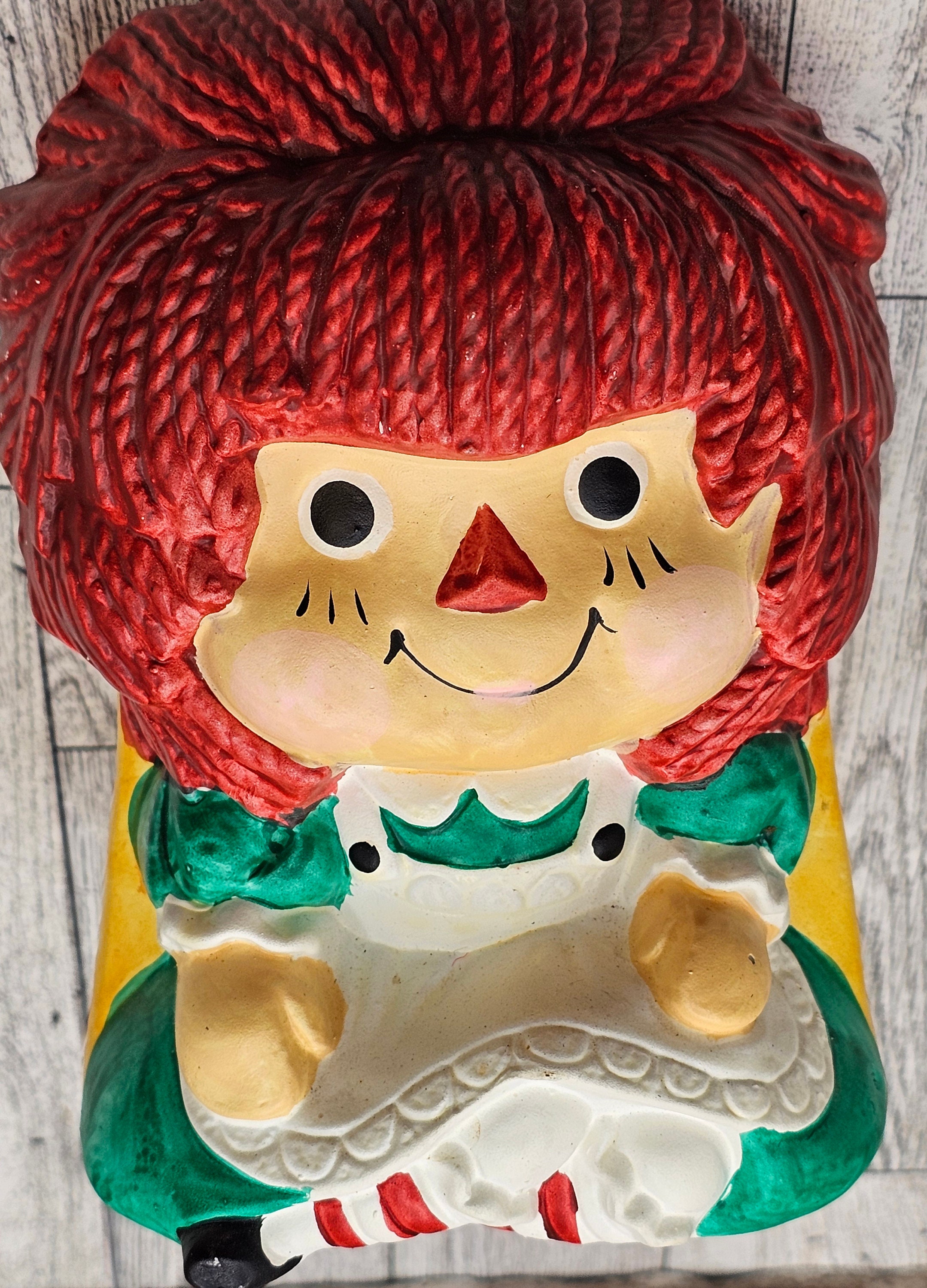 Vintage Raggedy Ann Planter Made in Japan, Never Planted In! EVC - Etsy