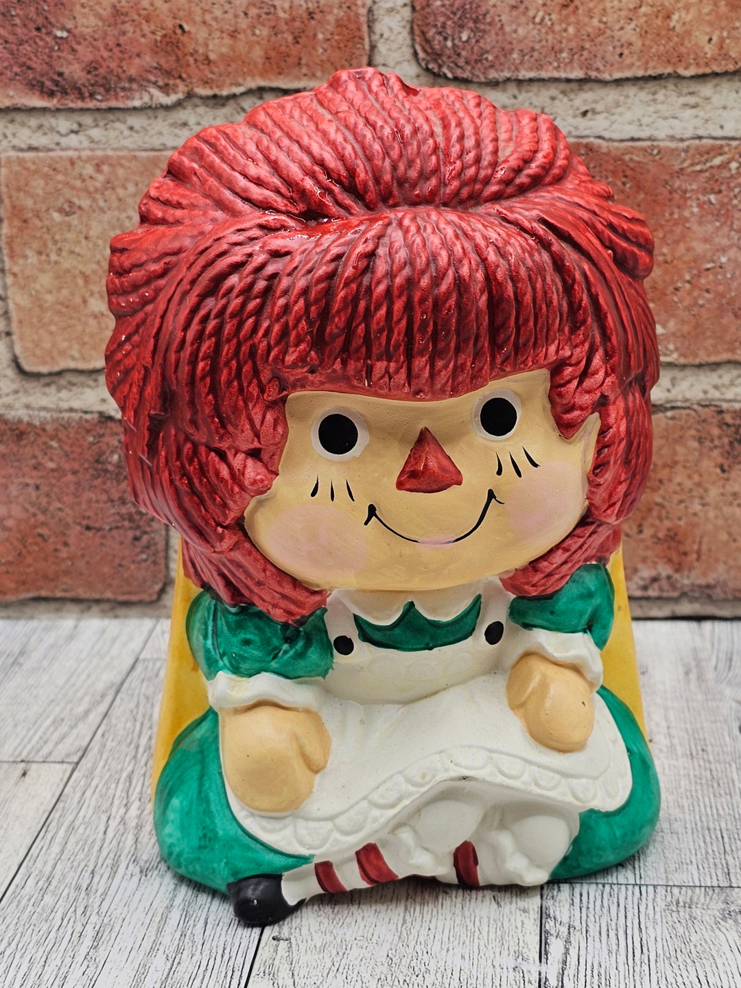 Vintage Raggedy Ann Planter Made in Japan, Never Planted In! EVC - Etsy