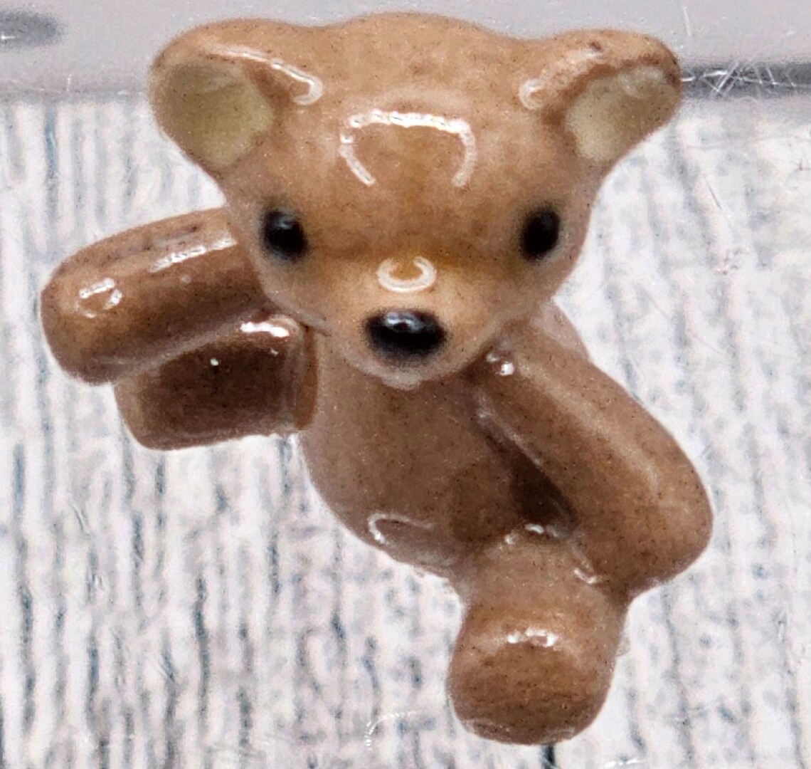 Hagen Renaker Tiny Teddy Bear Vintage Excellent Condition Miniature. - Etsy