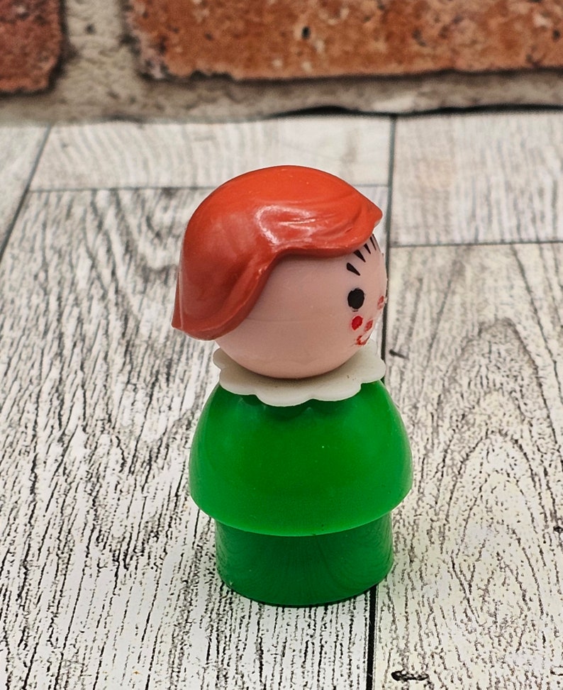Vintage Fisher Price Little People Red Haired Girl With Freckles ...