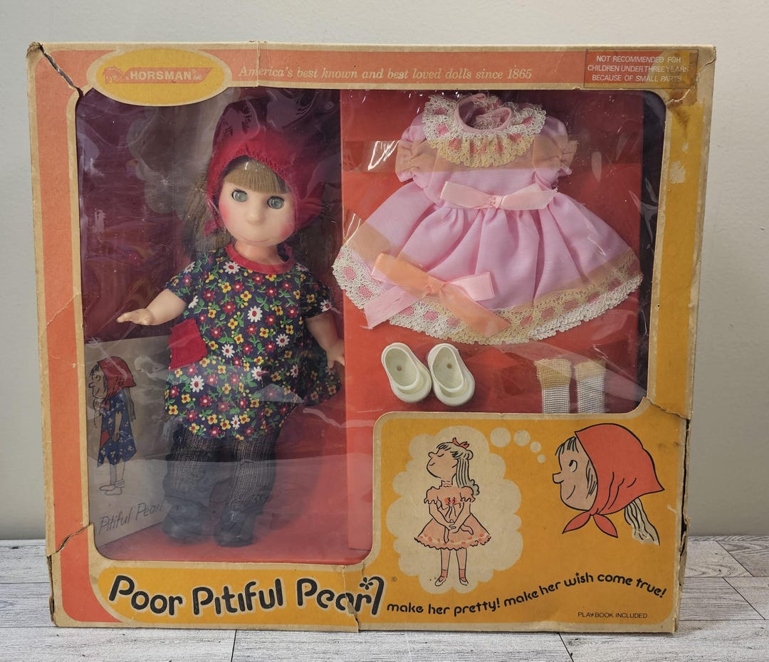 Poor Pitiful Pearl Doll in Original Box With Extra Dress & Accessories ...