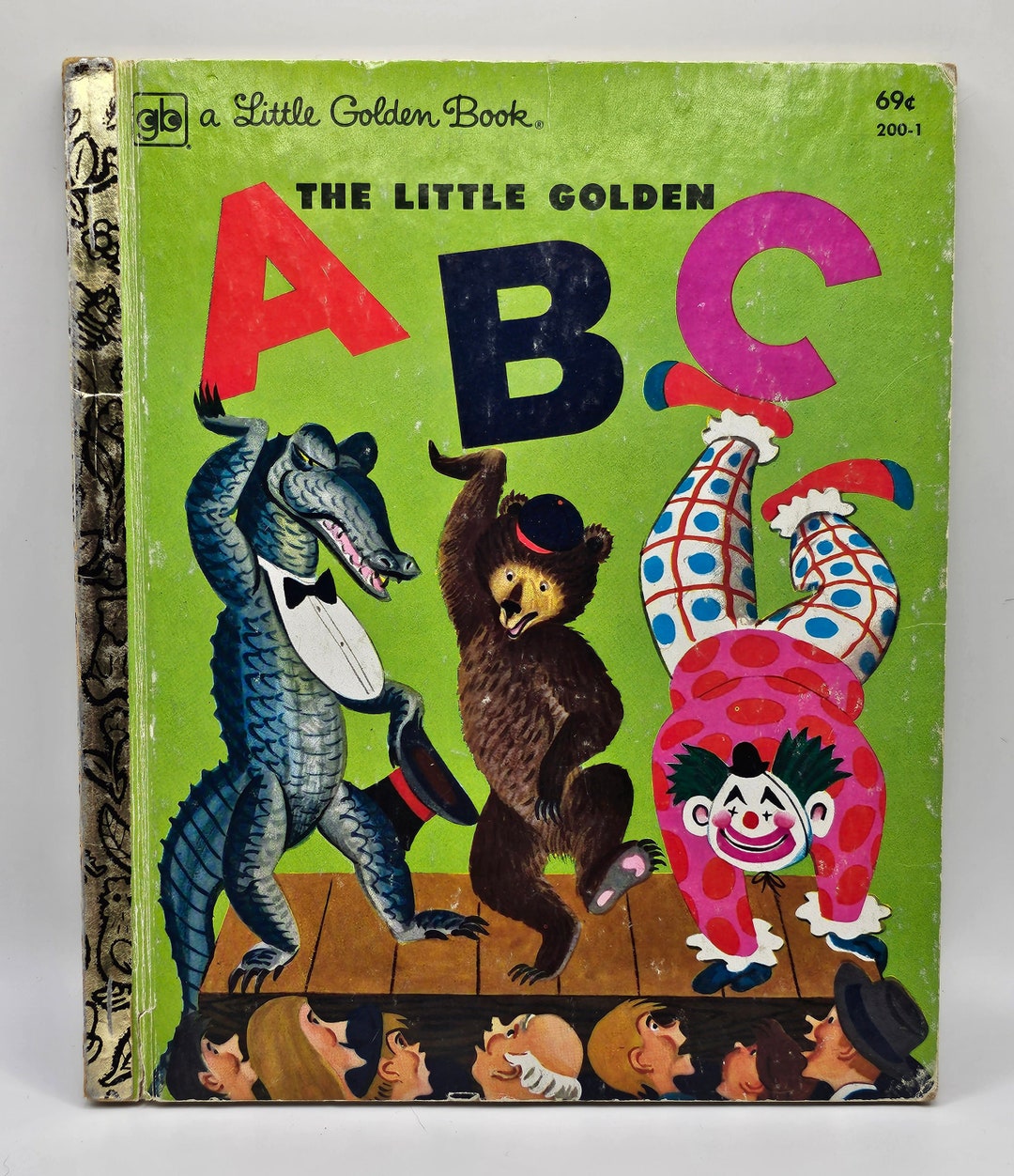 The Little Golden A B C Book Golden Book Vintage Illustrated by ...