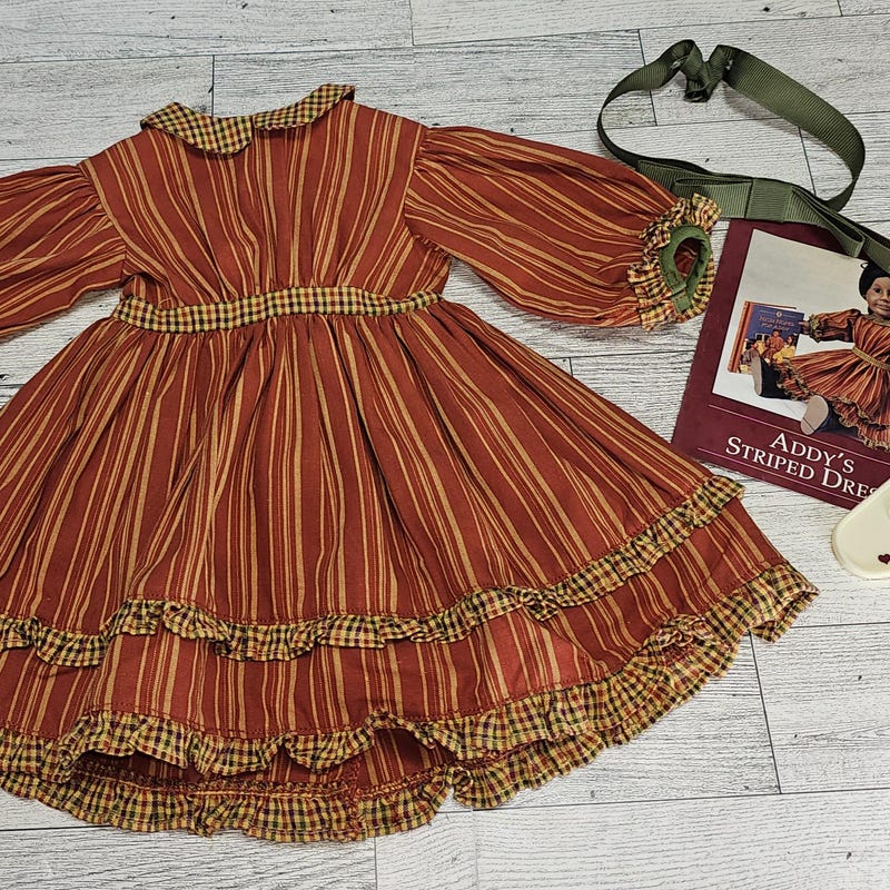 18 Doll Pink Stripe Dress - Etsy