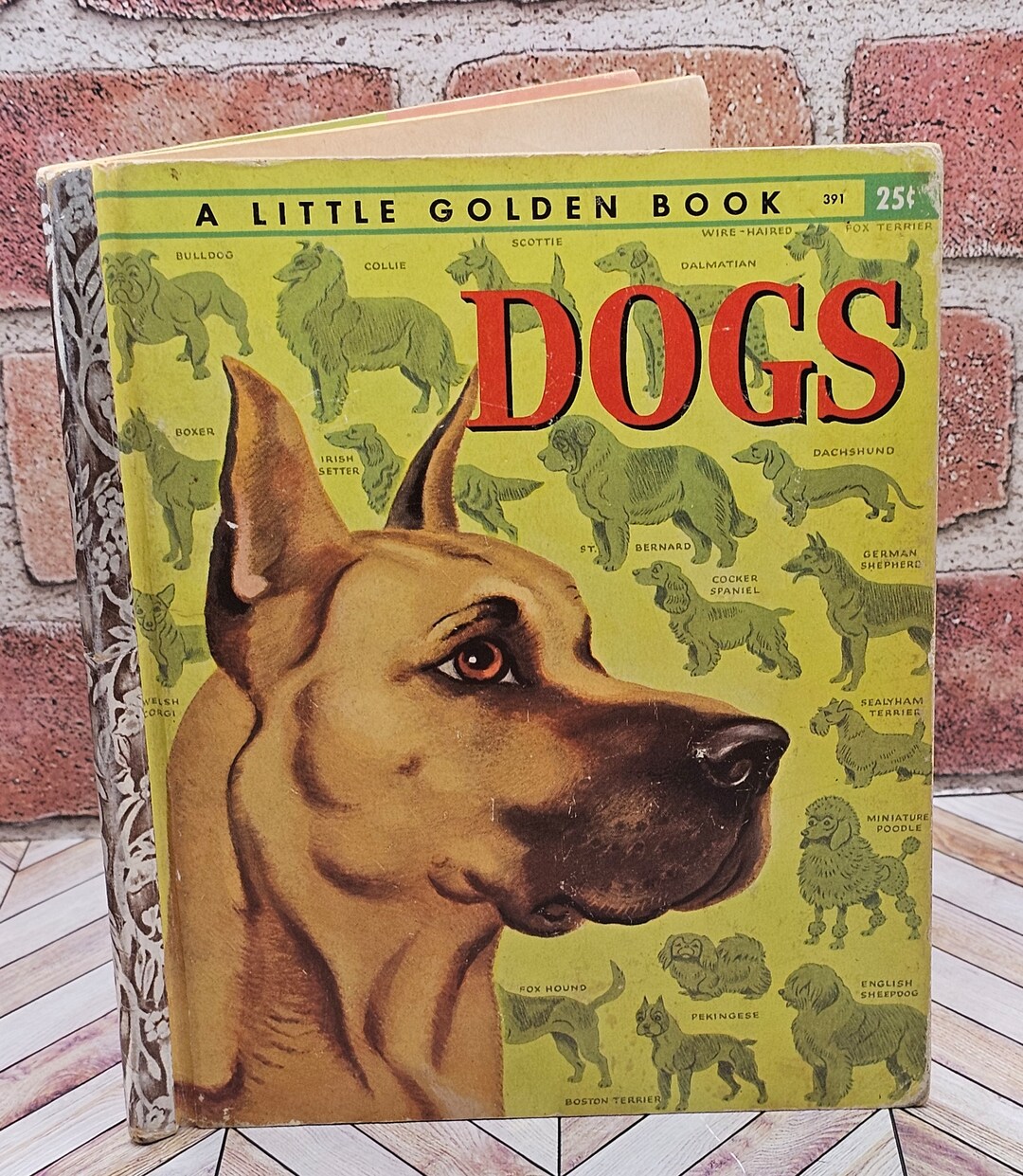 Little Golden Book DOGS by Nita Jonas Pictures by Tibor Gergely 1952 ...