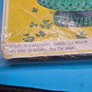 Beistle Vintage Leprechaun Saint Patrick's Day Decoration Original ...