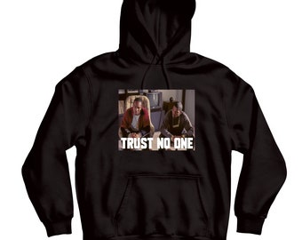 Trust No One Hoodie - Etsy
