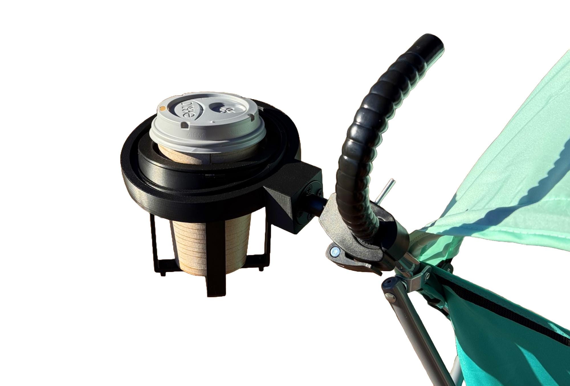 Gyroscope Cup Holder by Intulon for Bikes, Bicycles, Strollers, Walkers ...