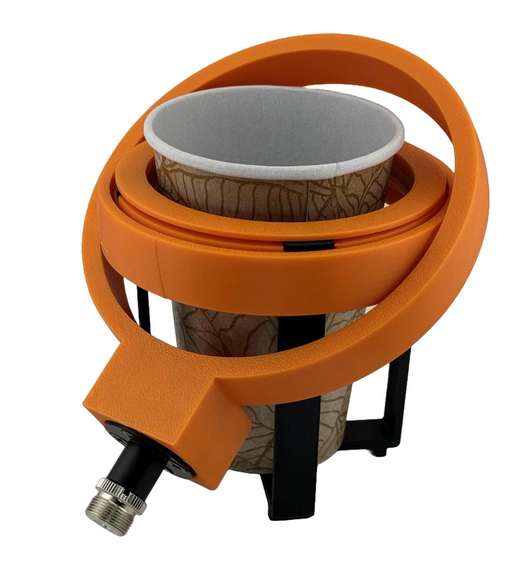 Gyroscope Cup Holder by Intulon | Hand-held, Zip-tie Mount and 1/4 Inch ...