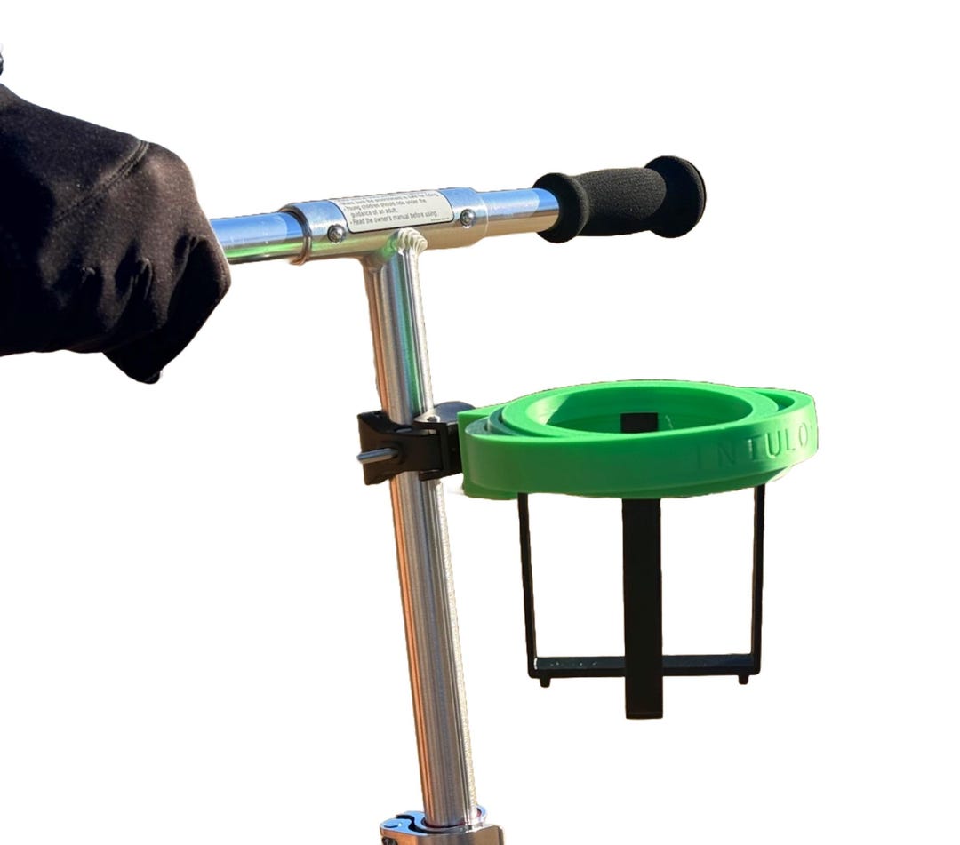 Gyroscope Cup Holder by Intulon for Bikes, Bicycles, Strollers, Walkers ...