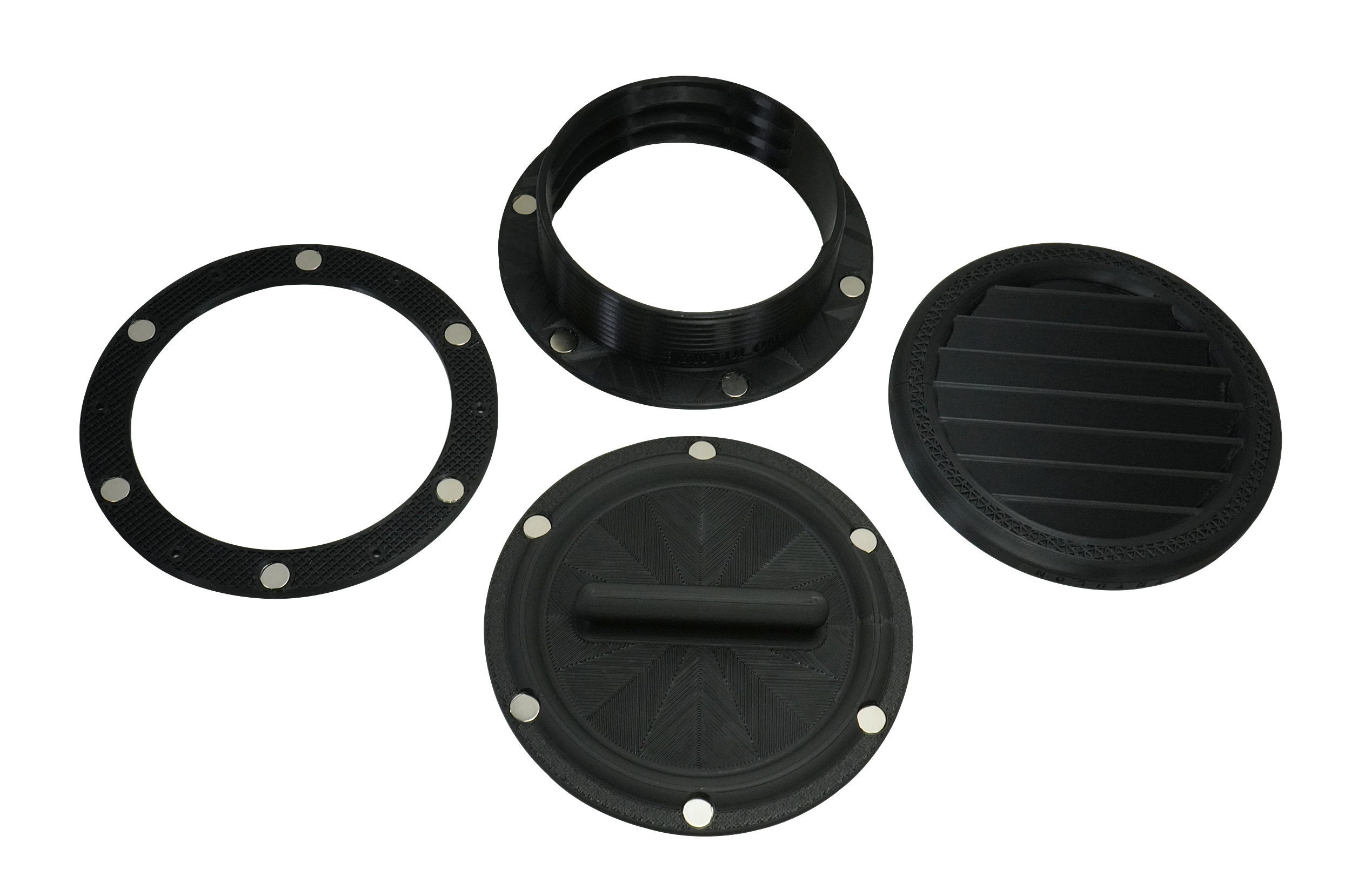 Intulon Magnetic Portable Air Conditioner Vent Kit, AC Window Vent for ...