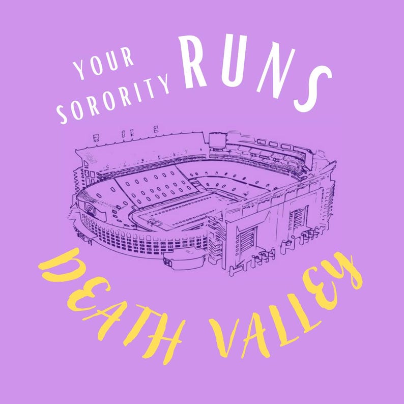 LSU Sorority Gameday Pins - Etsy