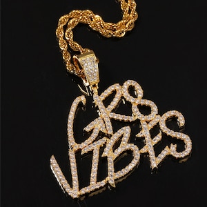 Custom Chain Gifts for Boy/girls,brush Letters Mini Personalized Name ...