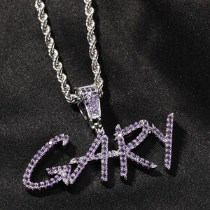 Custom Chain Gifts for Boy/girls,brush Letters Mini Personalized Name ...