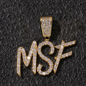 Custom Chain Gifts for Boy/girls,brush Letters Mini Personalized Name ...