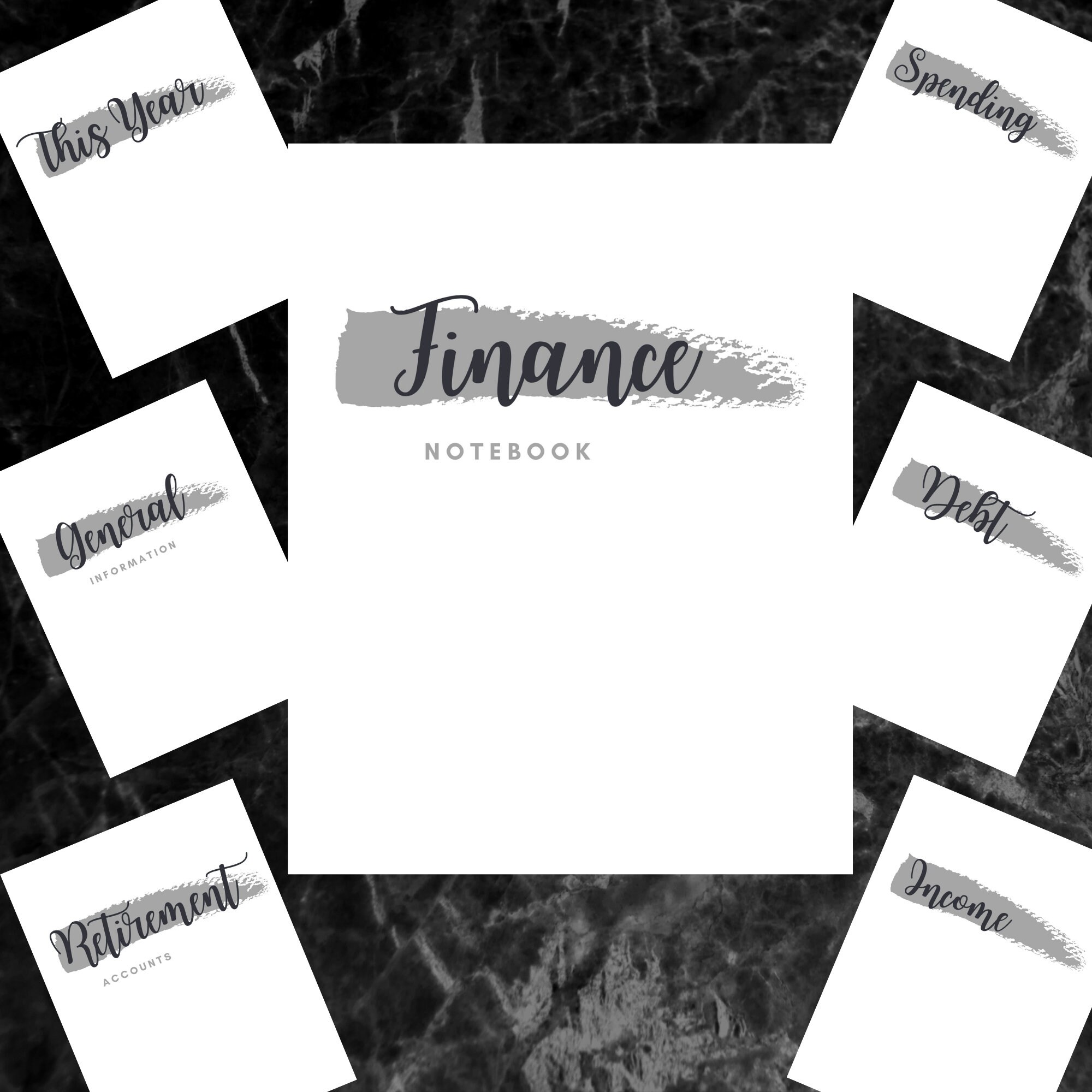 Complete Finance Notebook Letter Size 8 5x11 Etsy