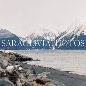Seward Alaska Mountain Ocean Seaside Print | Digital Download + Fine ...