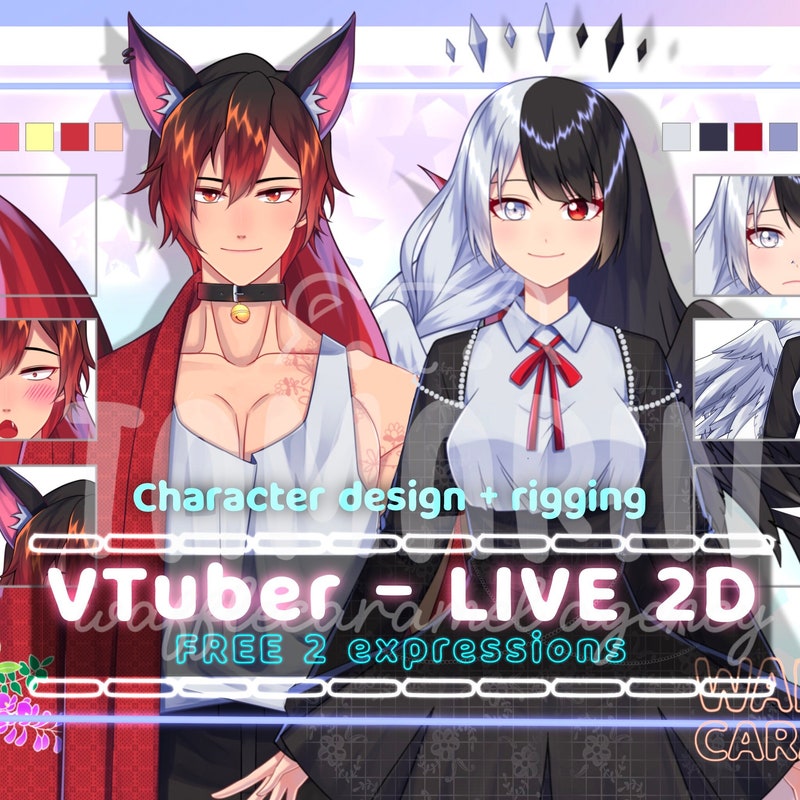 Vtuber Model - Etsy